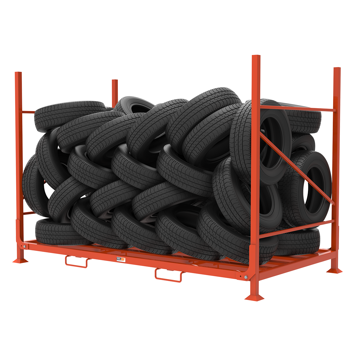 Interlace passenger car & SUV foldable and stackable tyre pallet - MER ...