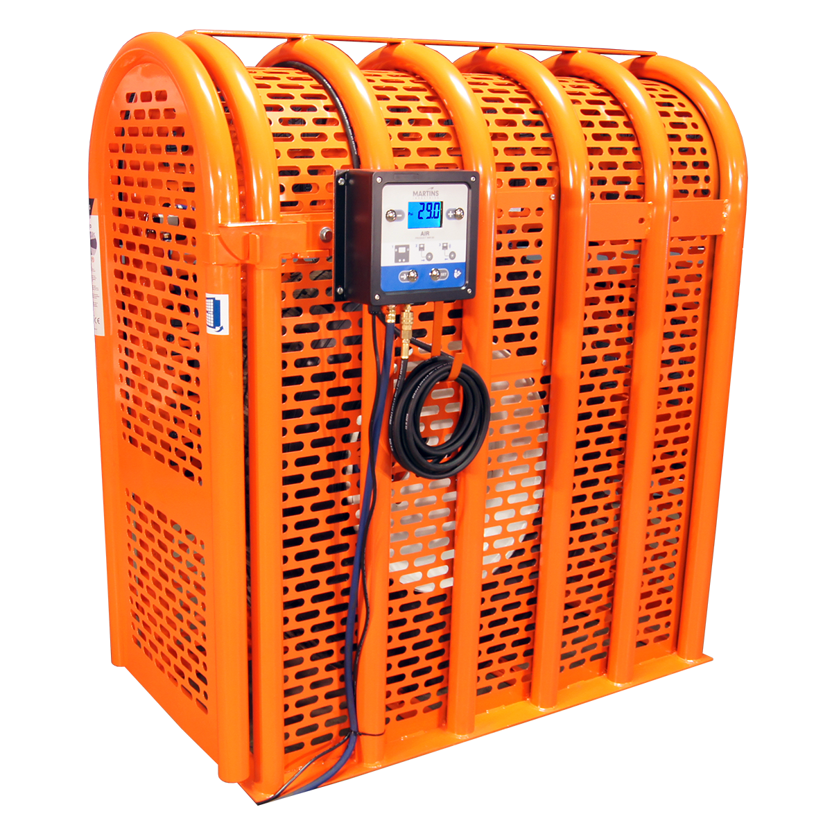 HD Tyre inflation cage kit with inflator - MIC-6HD-KIT - Martins Industries